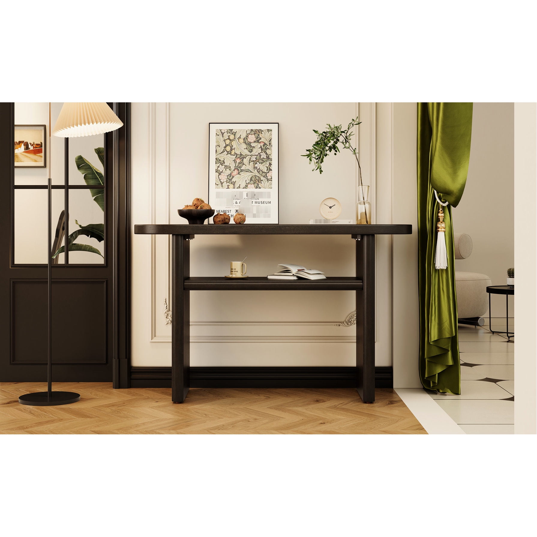 Rich Espresso - MDF Construction - Restaurant Foyer - Storage and Style ...