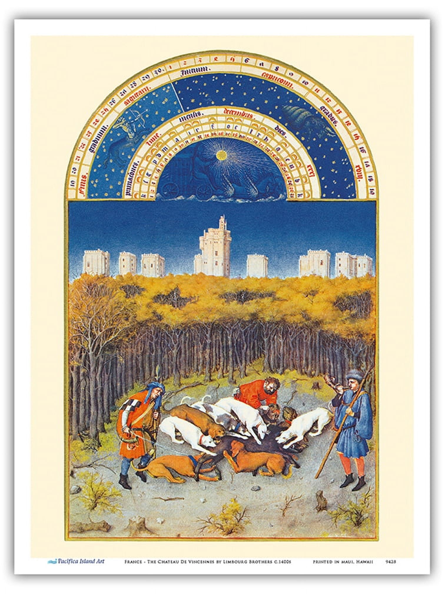 The Very Rich Hours Duke of Berry (Très Riches Heures) - December ...