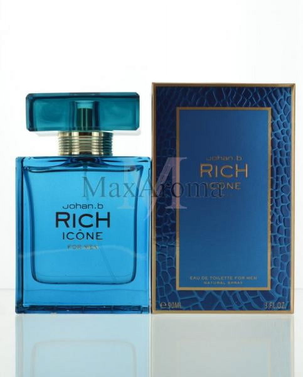 Rich Icone for Men by Johan B. 3.0 oz EDT Spray - Walmart.com