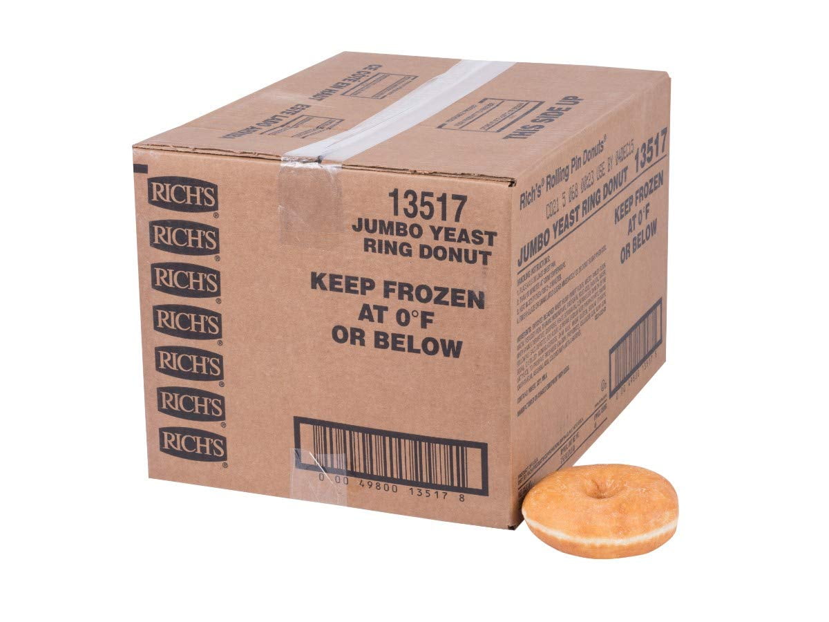 Rich Jumbo Ring Donut, 2.5 Ounce -- 48 per case. - Walmart.com