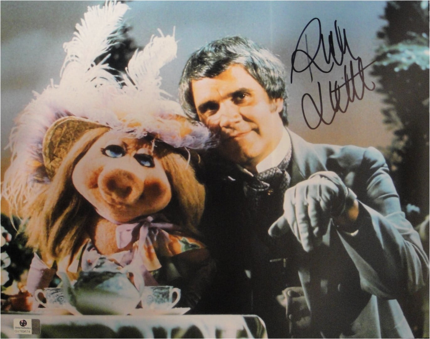 Rich Little Signed Autographed 11x14 Photo Comedian Muppets Piggy JSA ...