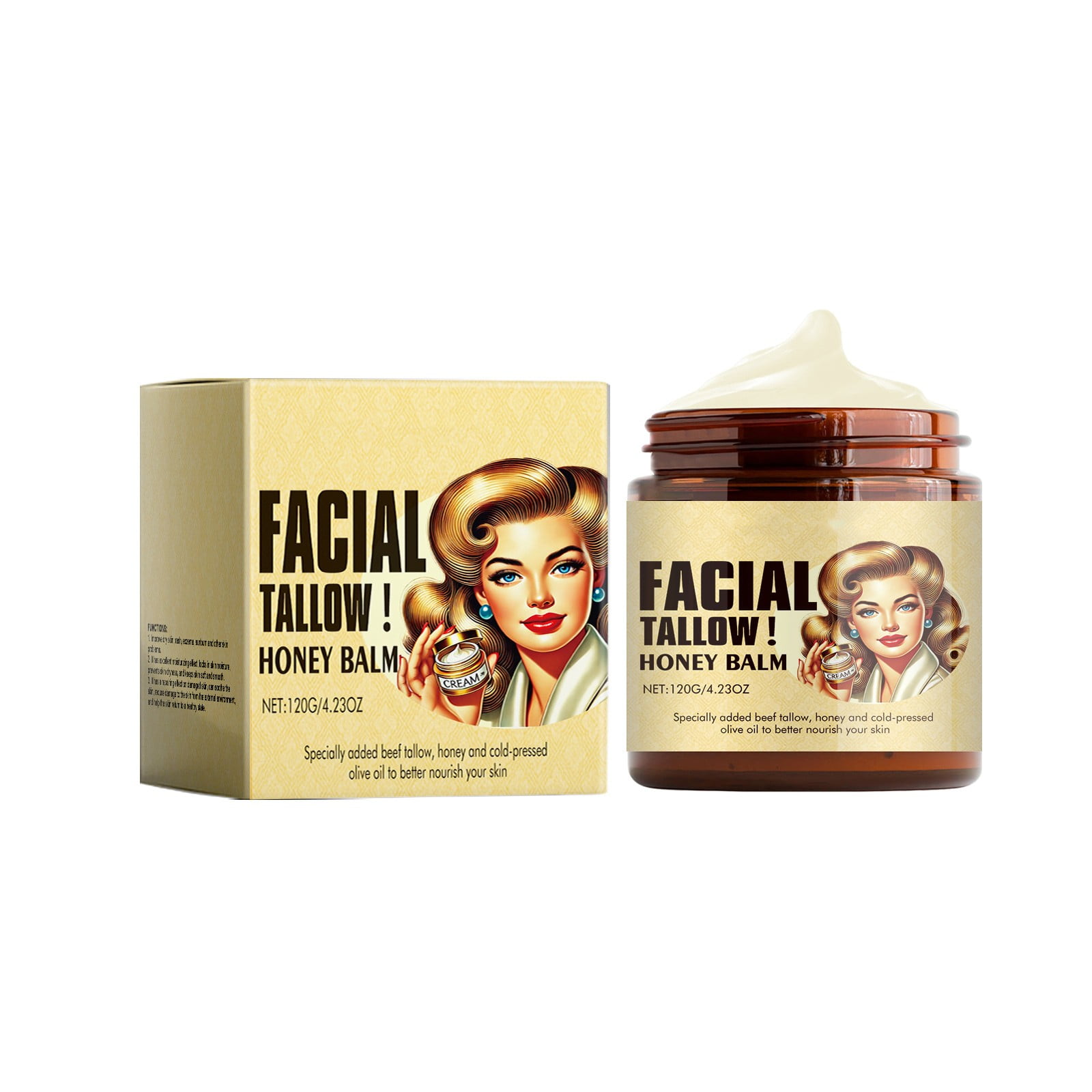 Rich Nourishing Body Butter: Pure Beeswax & Bovine Blend For Enhancing ...