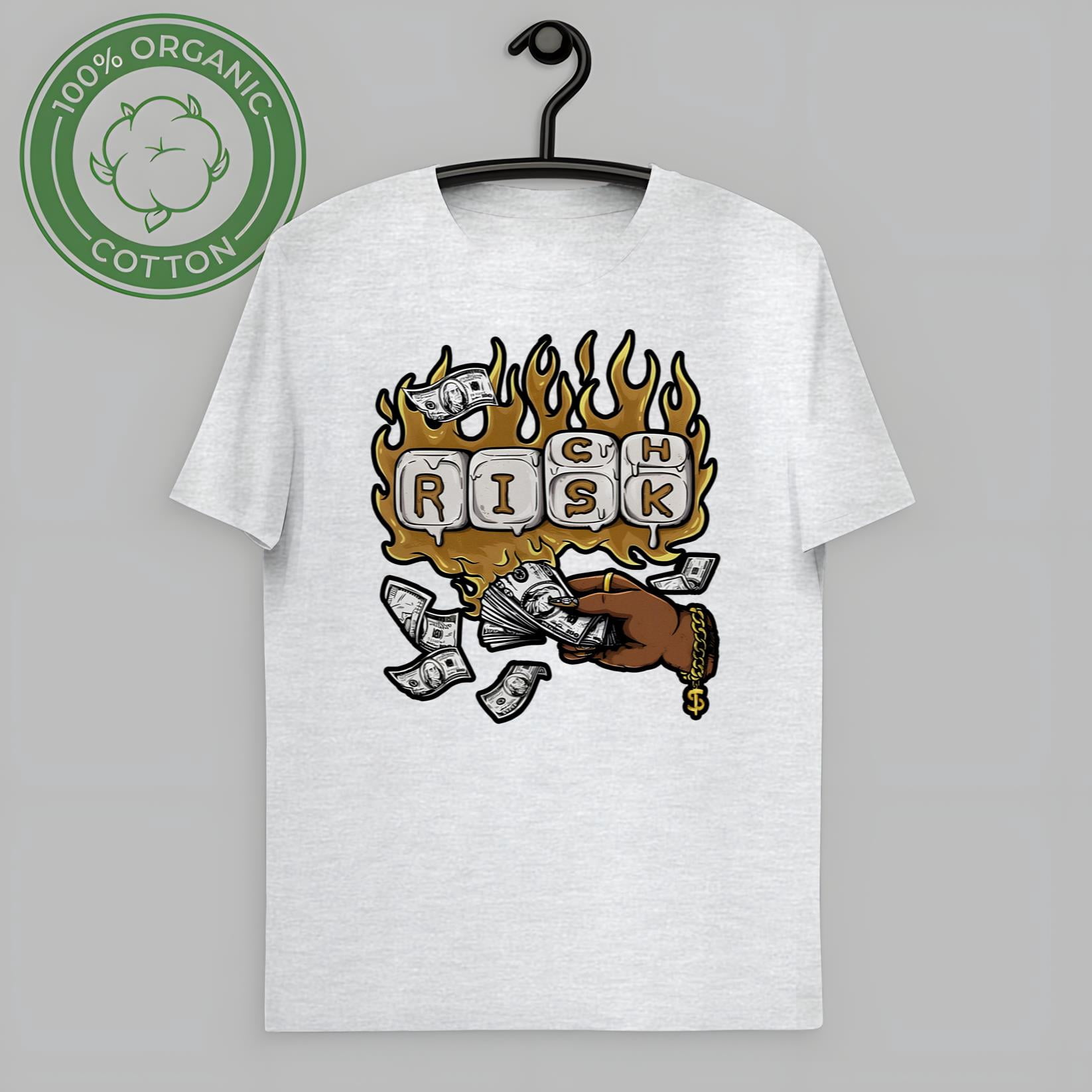Rich Or Risk, Shirt In Gold To Match Sneaker Up to size 3XL - Walmart.com