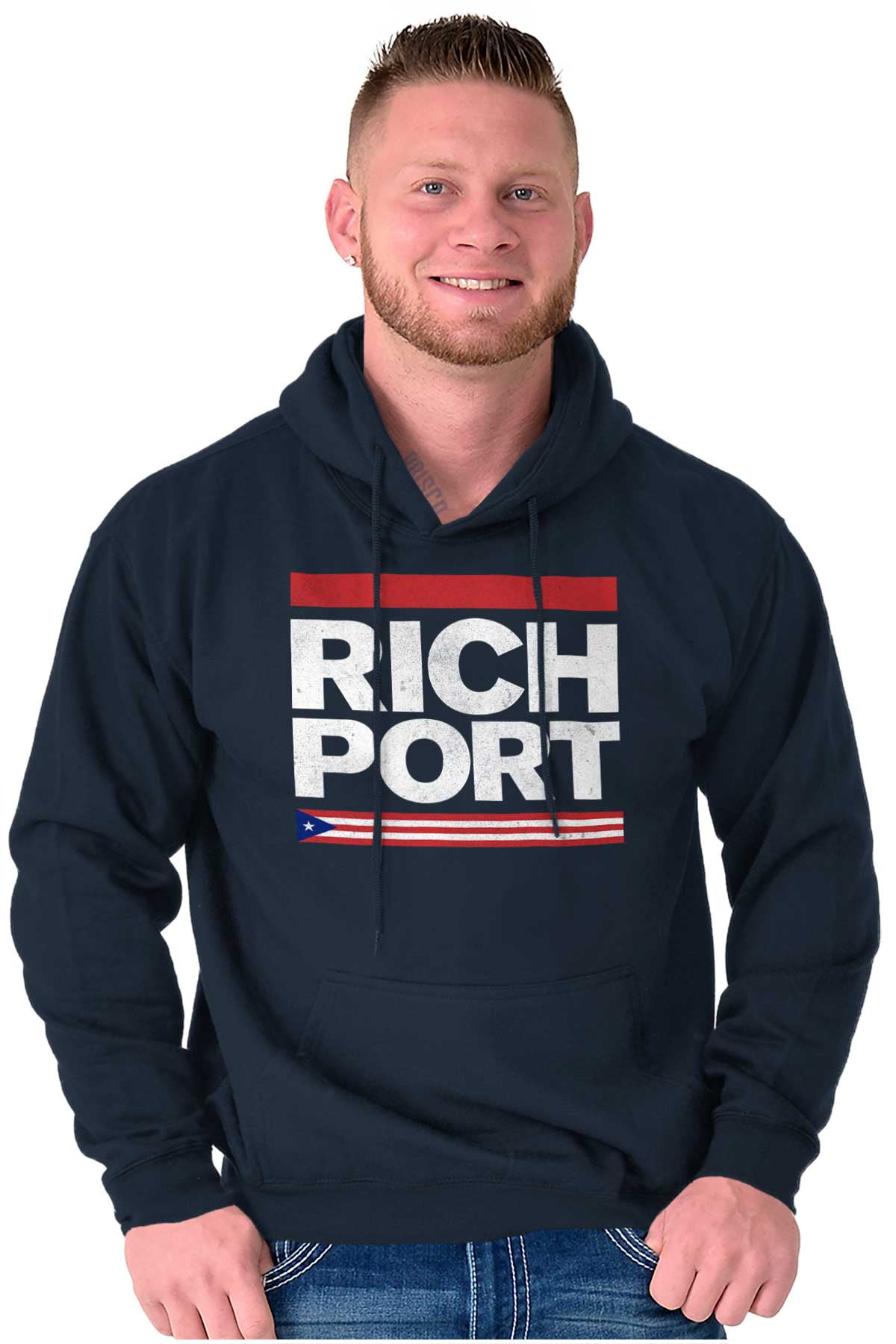 Rich Port Puerto Rican Flag PR Pride Unisex Plus Size Hoodie Brisco ...