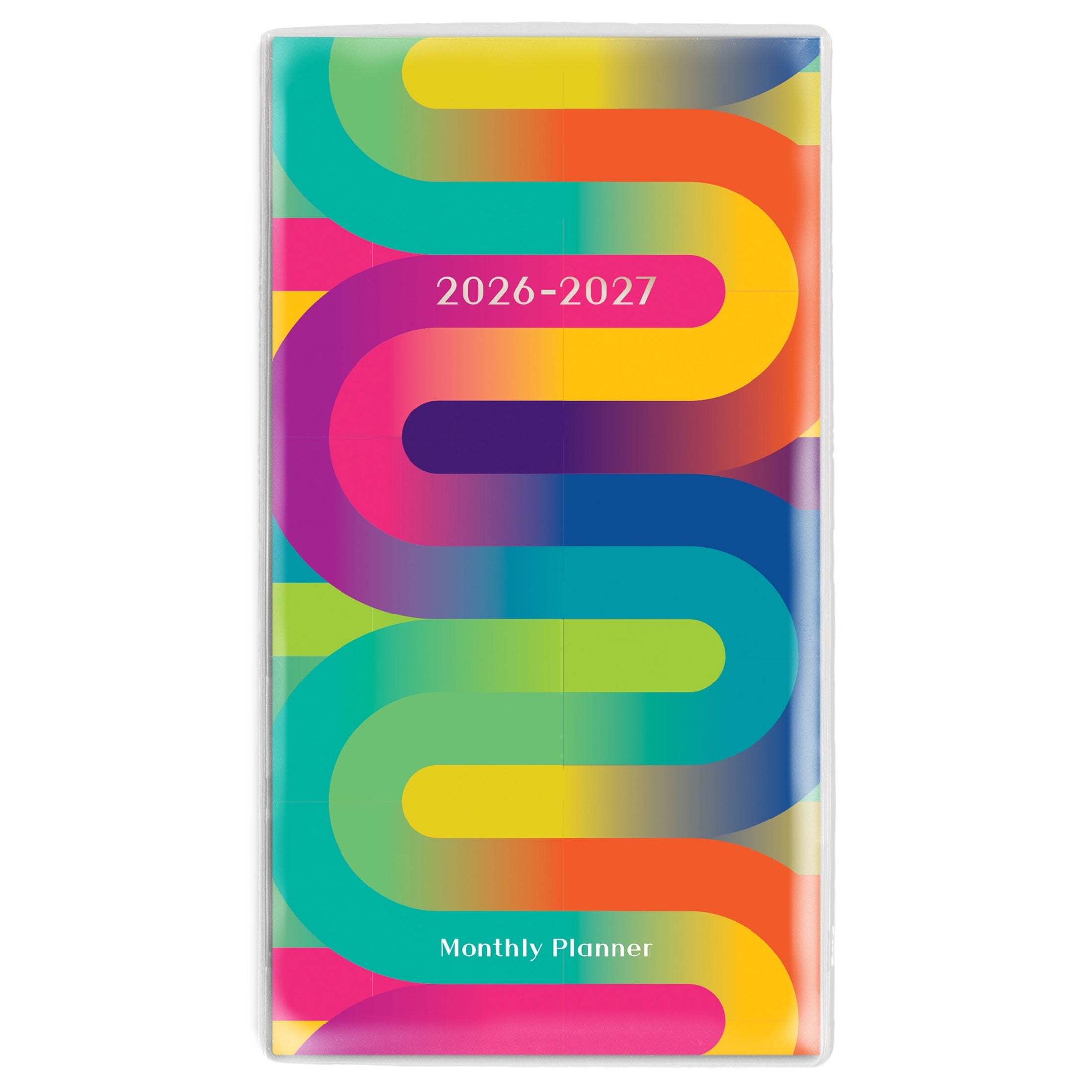 Rich Ribbons | 2026-2027 3.5x6.5" Two Year Monthly Pocket Planner ...