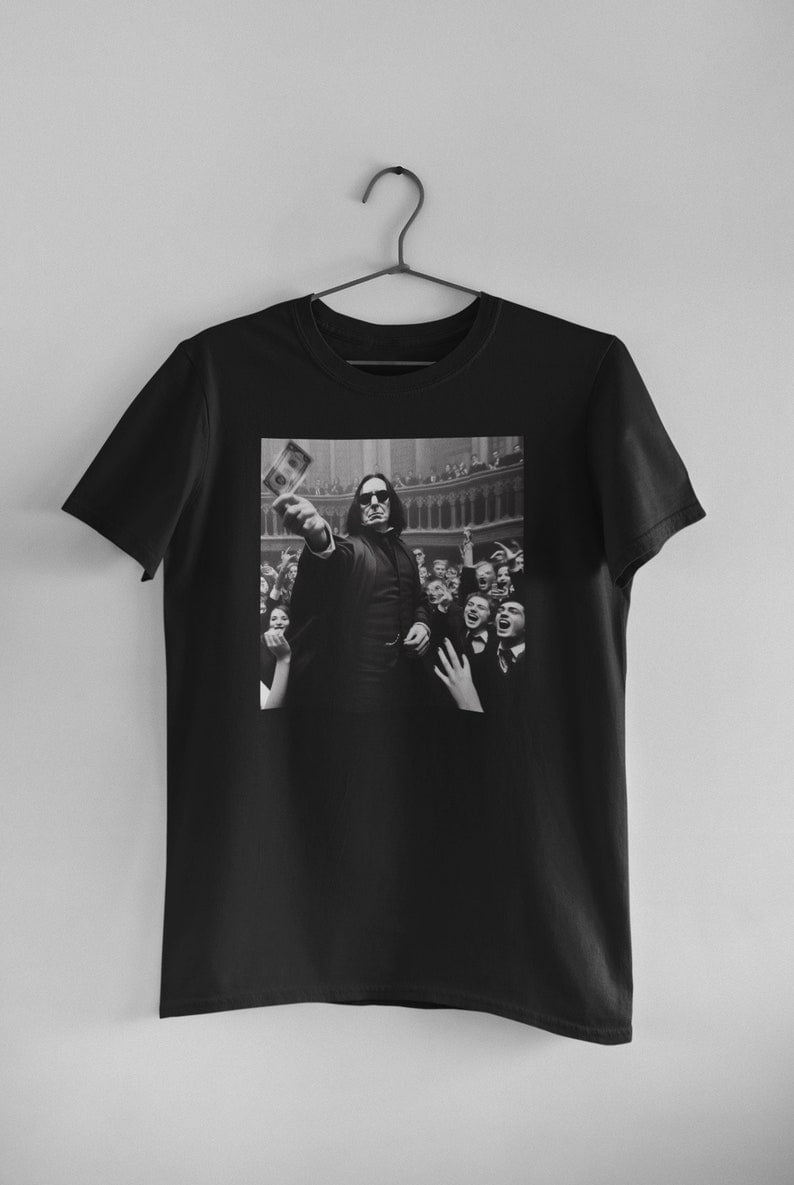 Rich Severus Snape Funny Shirt, 90s Vintage Gangster Style Meme Shirt ...