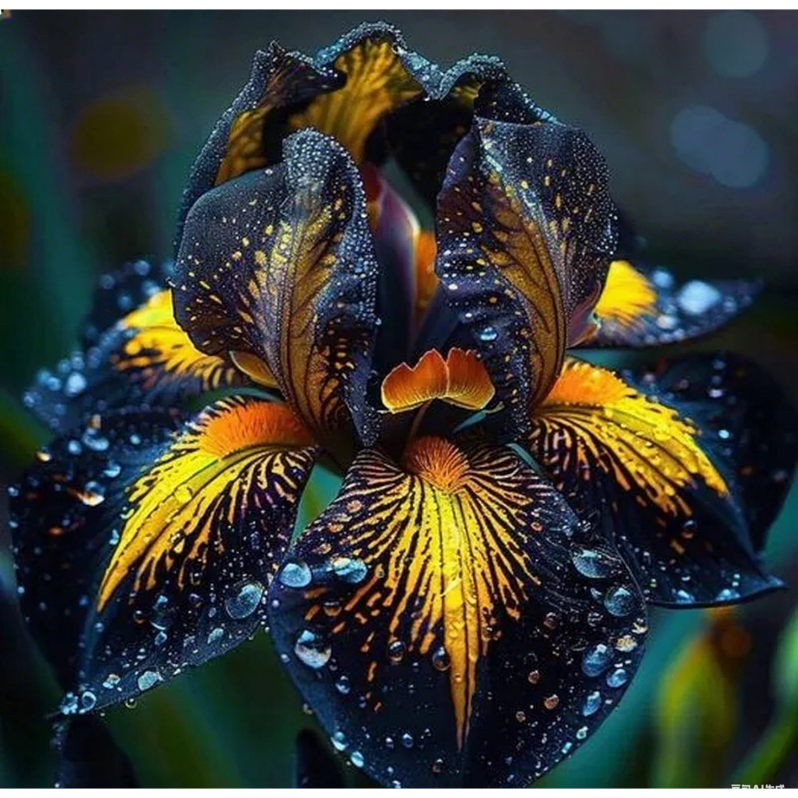 Rich in Color/Perennial Iris Rhizome/Low Maintenance Garden Decoration ...