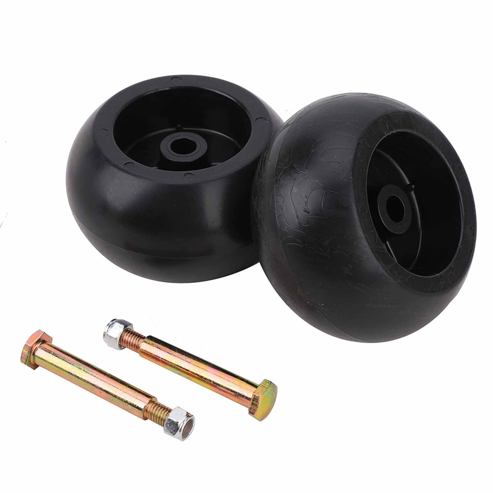 RichLink 5-inch Deck Wheels & Axle Bolts for Hustler Murray Ride-On ...