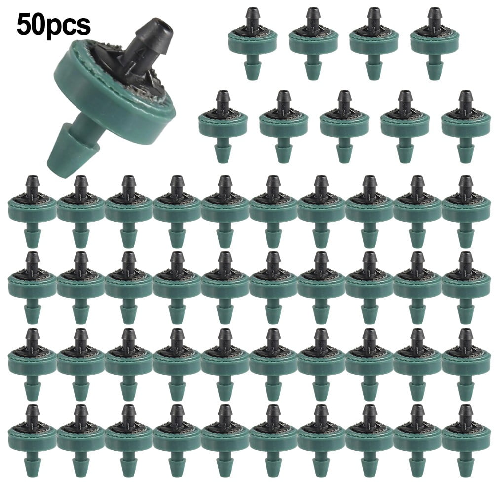 RichLink 50Pc Garden Drip Irrigation Emitters - Consistent Flow & Easy ...