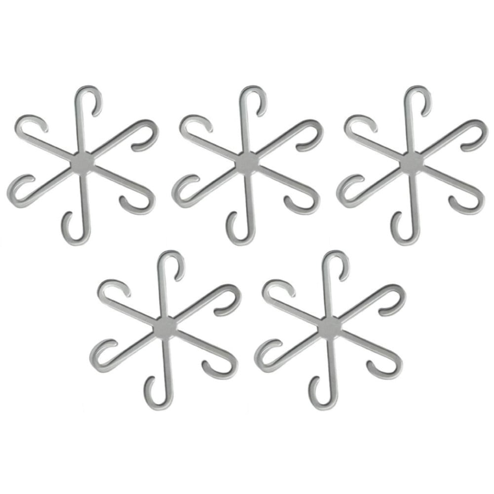 RichLink 5Pc Acrylic Plant Growth Support Bracket Flower Diameter Fixer ...
