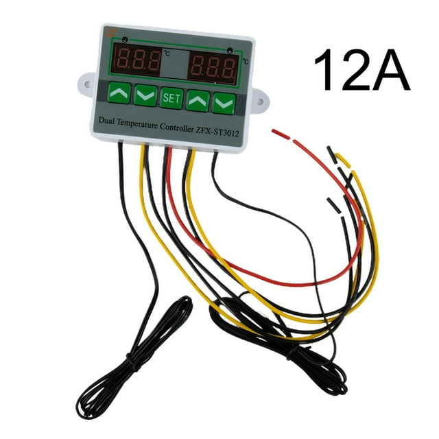 RichLink Digital Dual Temperature Controller Two Relay Outputs ...