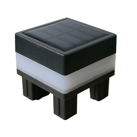 RichLink Led Solar Power Pillar Light Outdoor Waterproof Square Solar ...