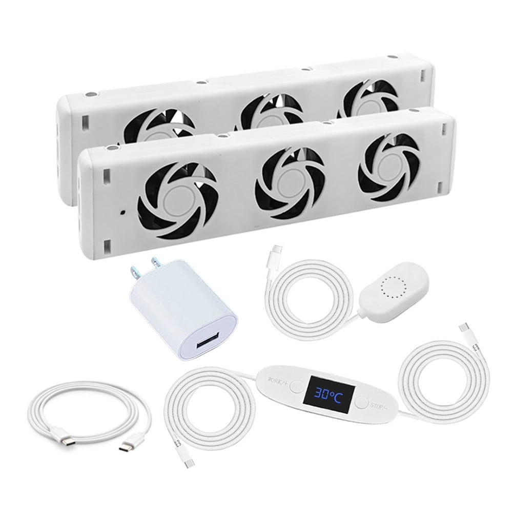 RichLink Magnetic 3-Fan Fireplace Radiator: Smart Cooling for Efficient ...