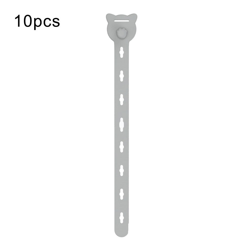 RichLink Silicone Data Cable Storage Silicone Cable Tie Multifunctional ...