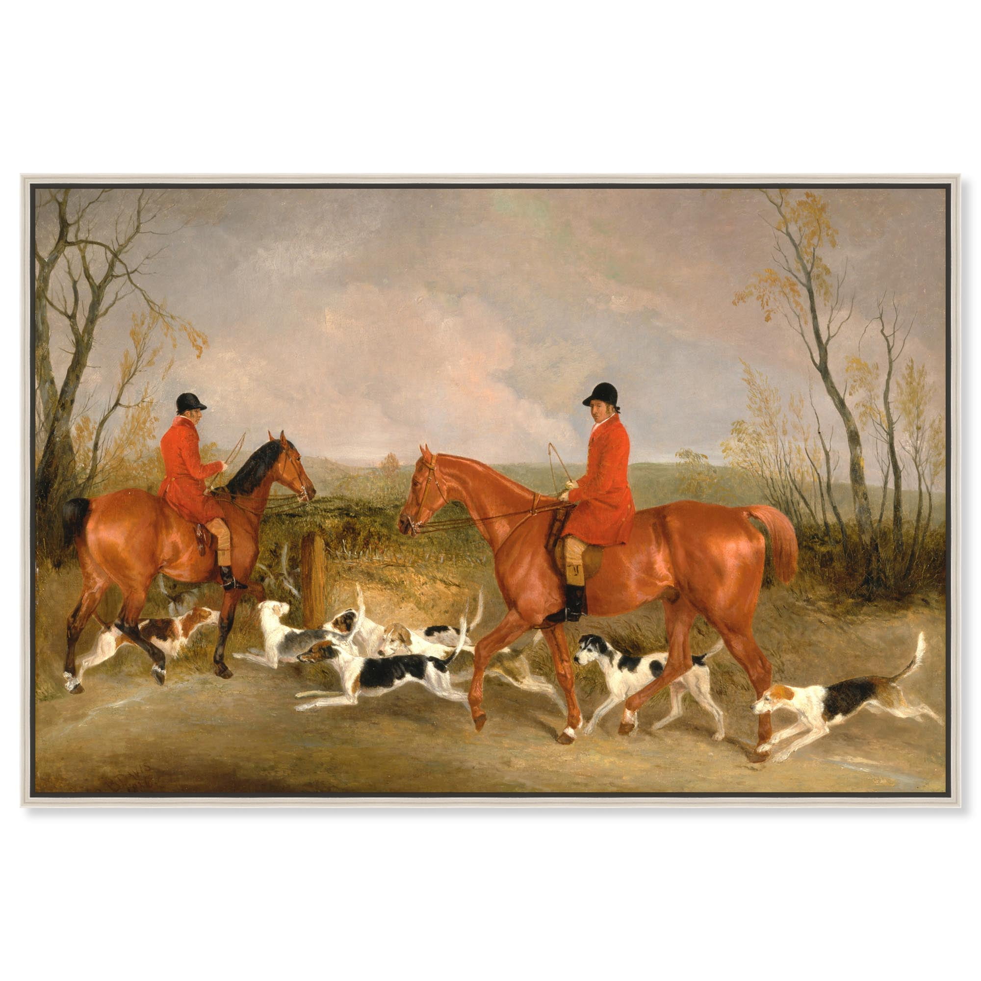 Richard Barrett Davis - At John O Gaunt s Gorser Canvas Countryside ...