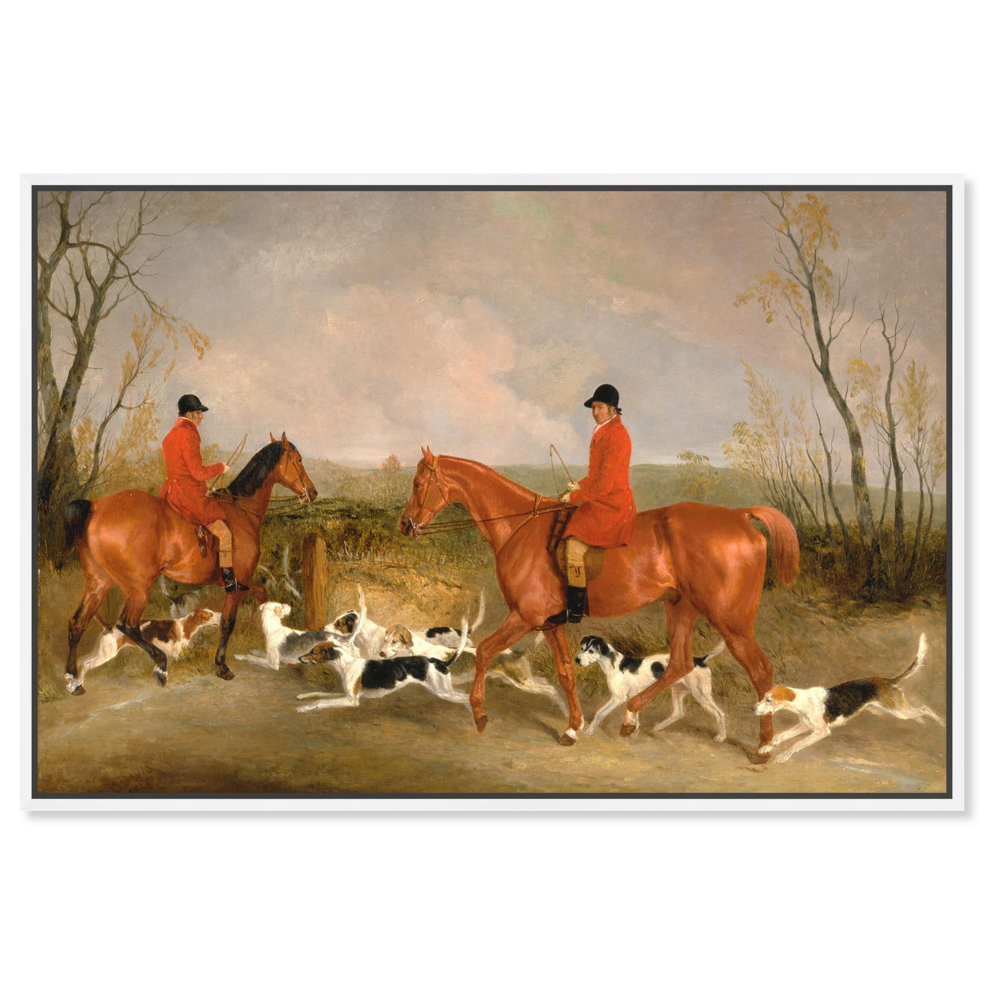 Richard Barrett Davis - At John O Gaunt s Gorser Canvas Countryside ...