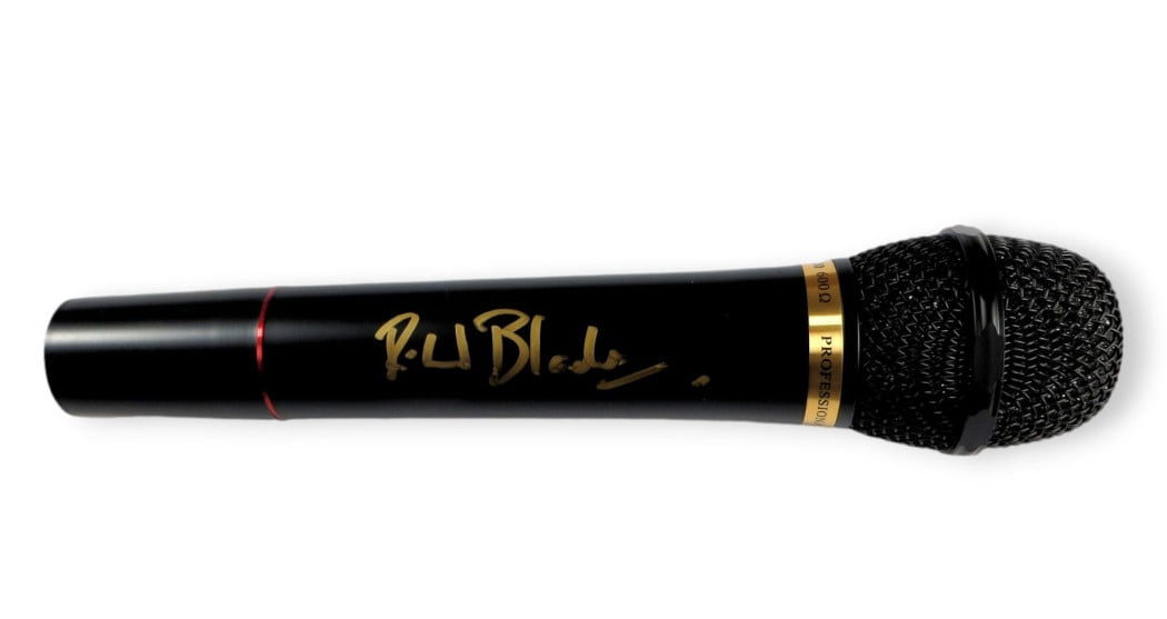 Richard Blade Signed Autographed Microphone KROQ Legend JSA AX25109 ...