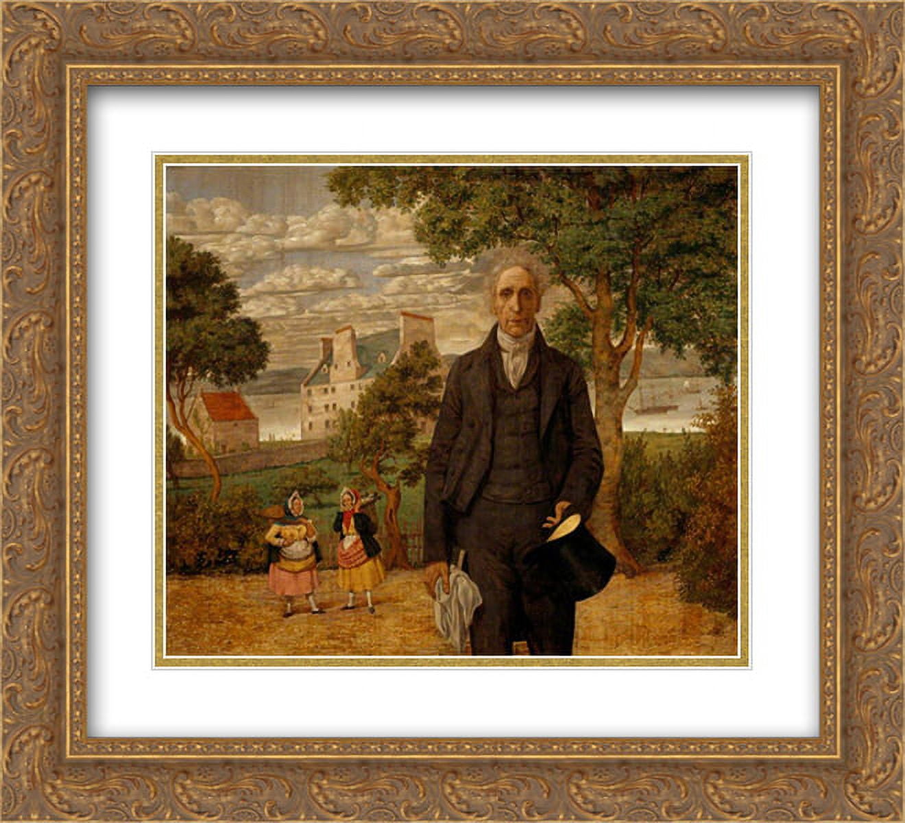 Richard Dadd 2x Matted 24x20 Gold Ornate Framed Art Print 'Sir ...