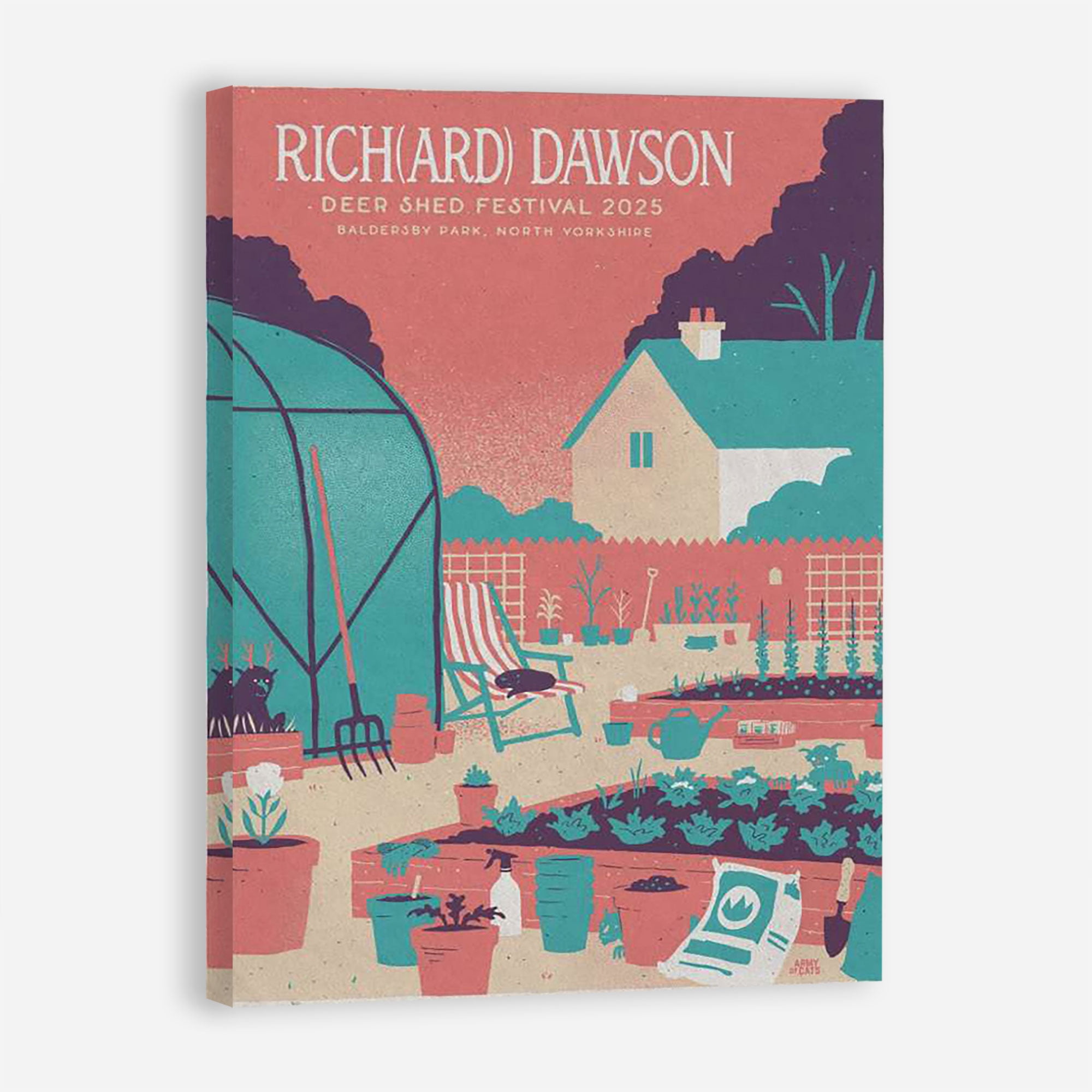 Richard Dawson In Topcliffe N Yorks Jul 25-28 2025 Poster - Walmart.com