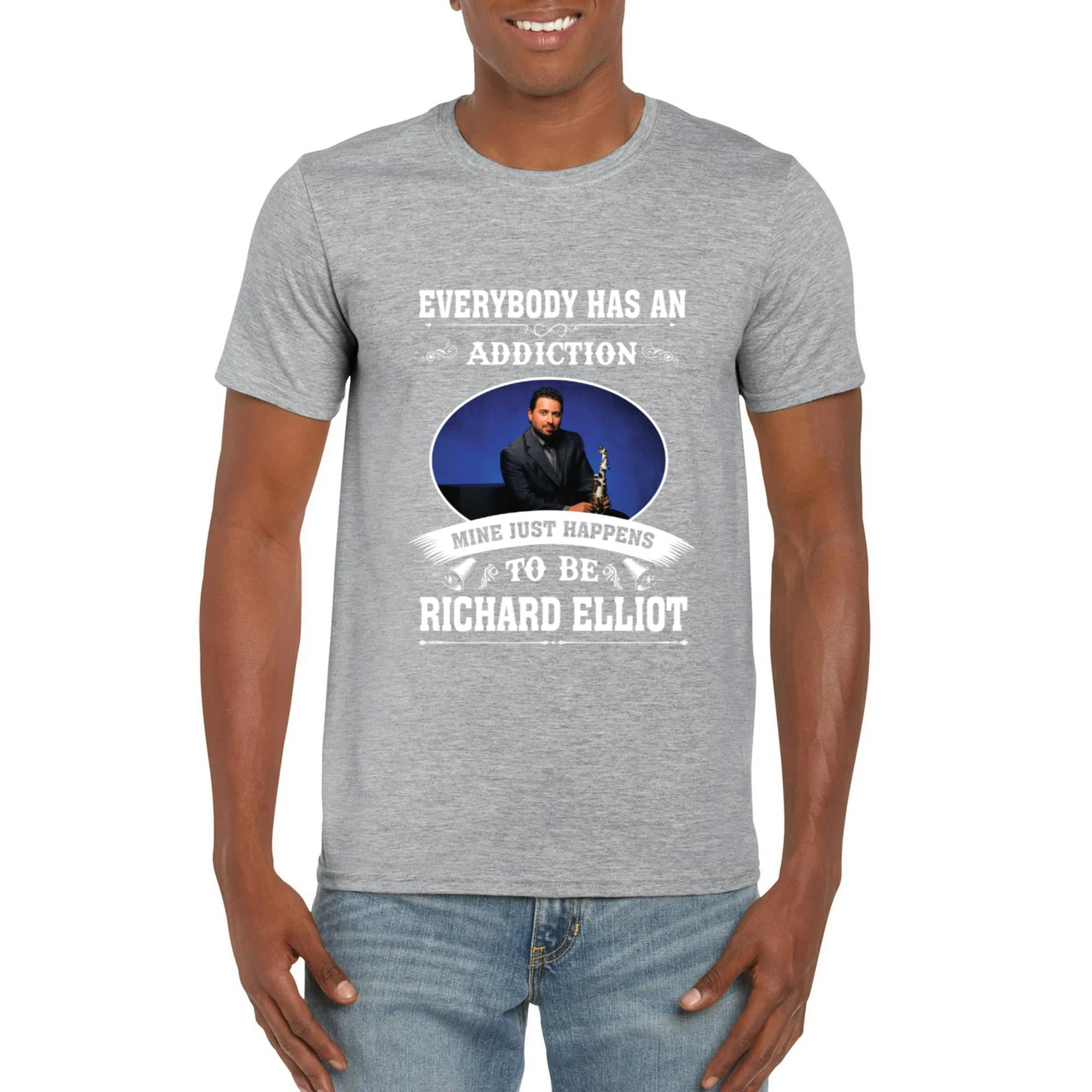 Richard Elliot Jazz Sax Fan Happens To Be My Favorite T-Shirt, for men ...