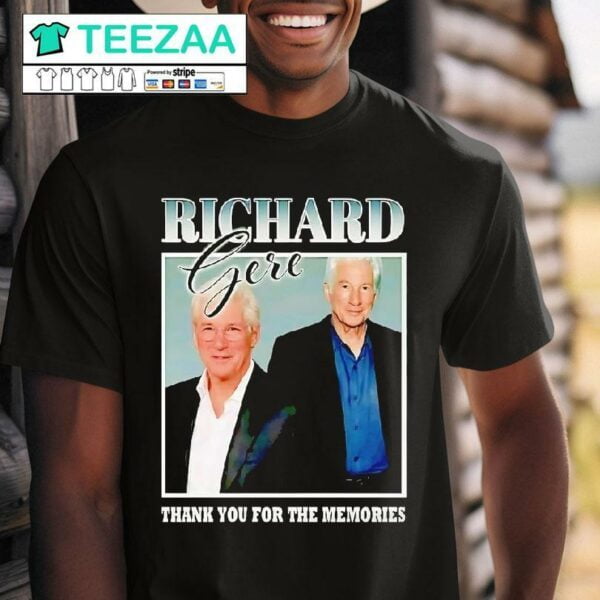 Richard Gere Thank You For The Memories Shirt - Walmart.com