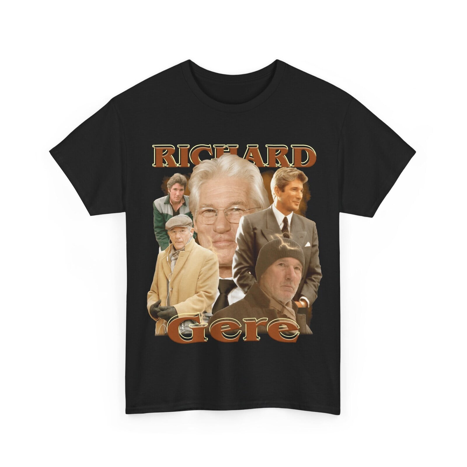 Richard Gere vintage bootleg Tee, Leonard Fife Vintage Graphic Tee ...