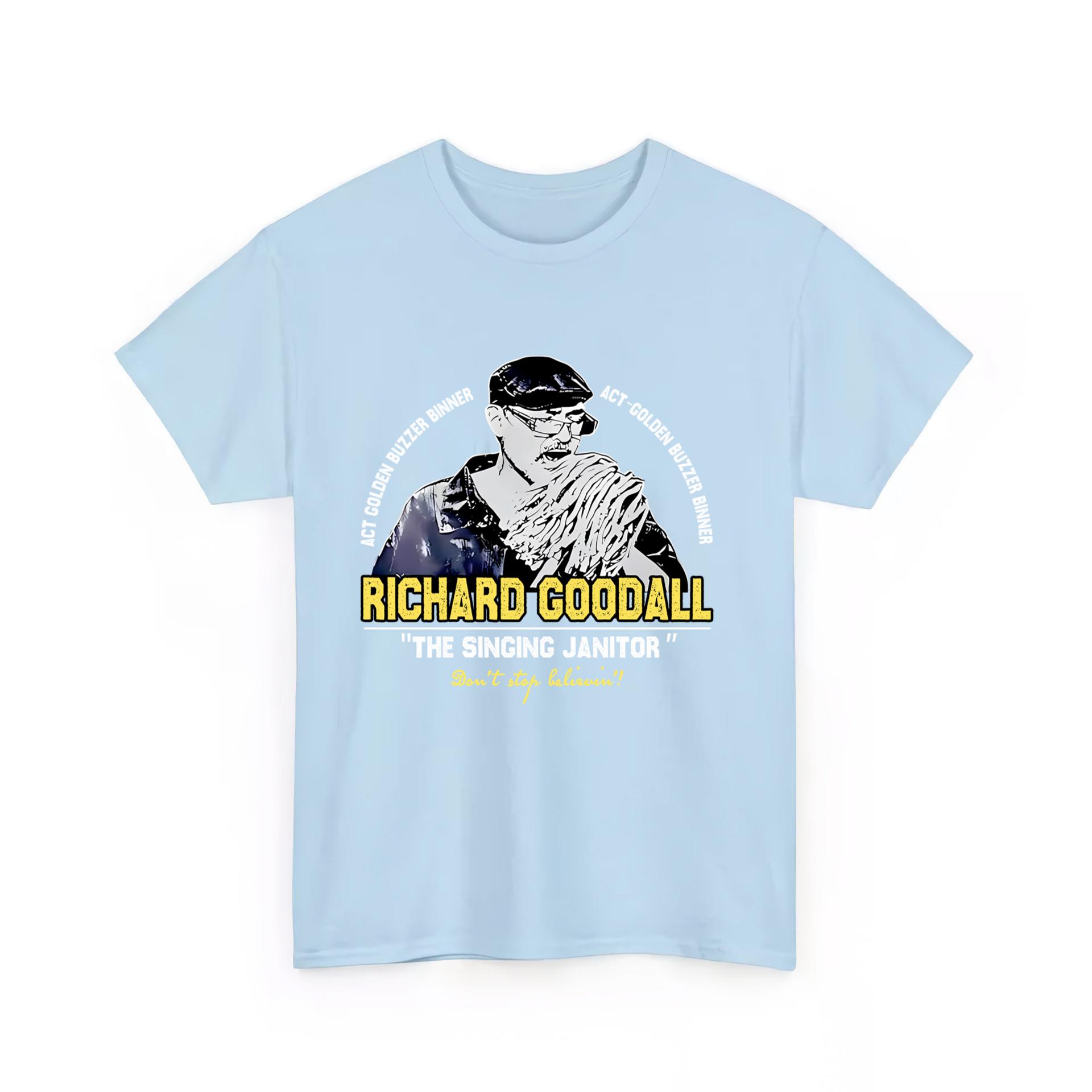 Richard Goodall Golden Buzzer Winner The Singing Janitor Shirt-TH53554 ...