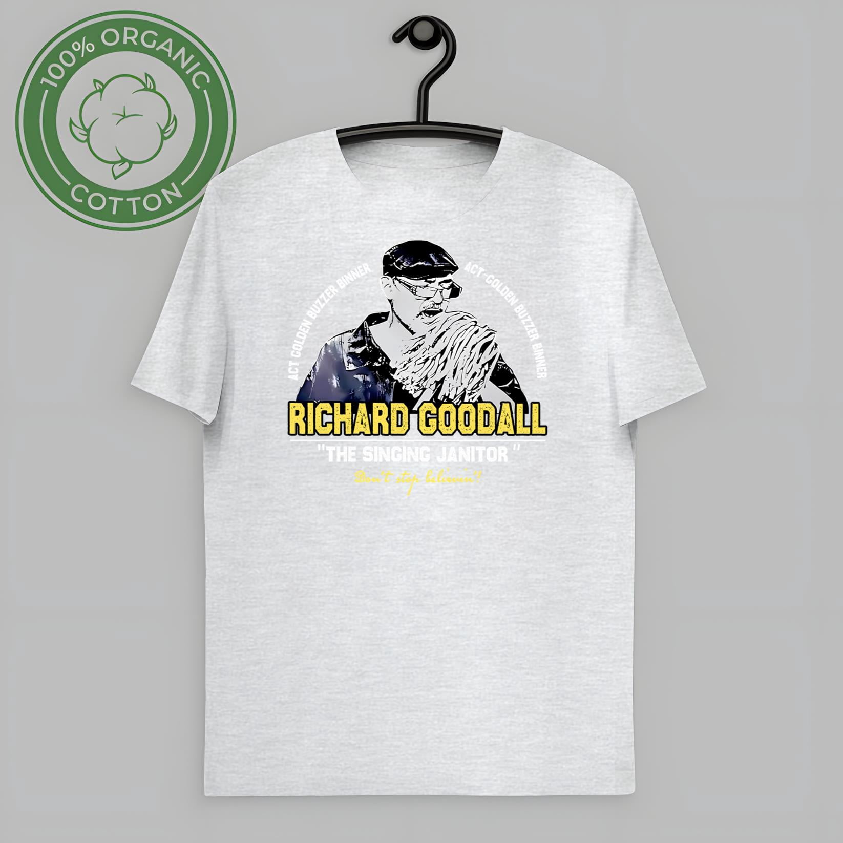 Richard Goodall Golden Buzzer Winner The Singing Janitor Shirt-TH56447 ...