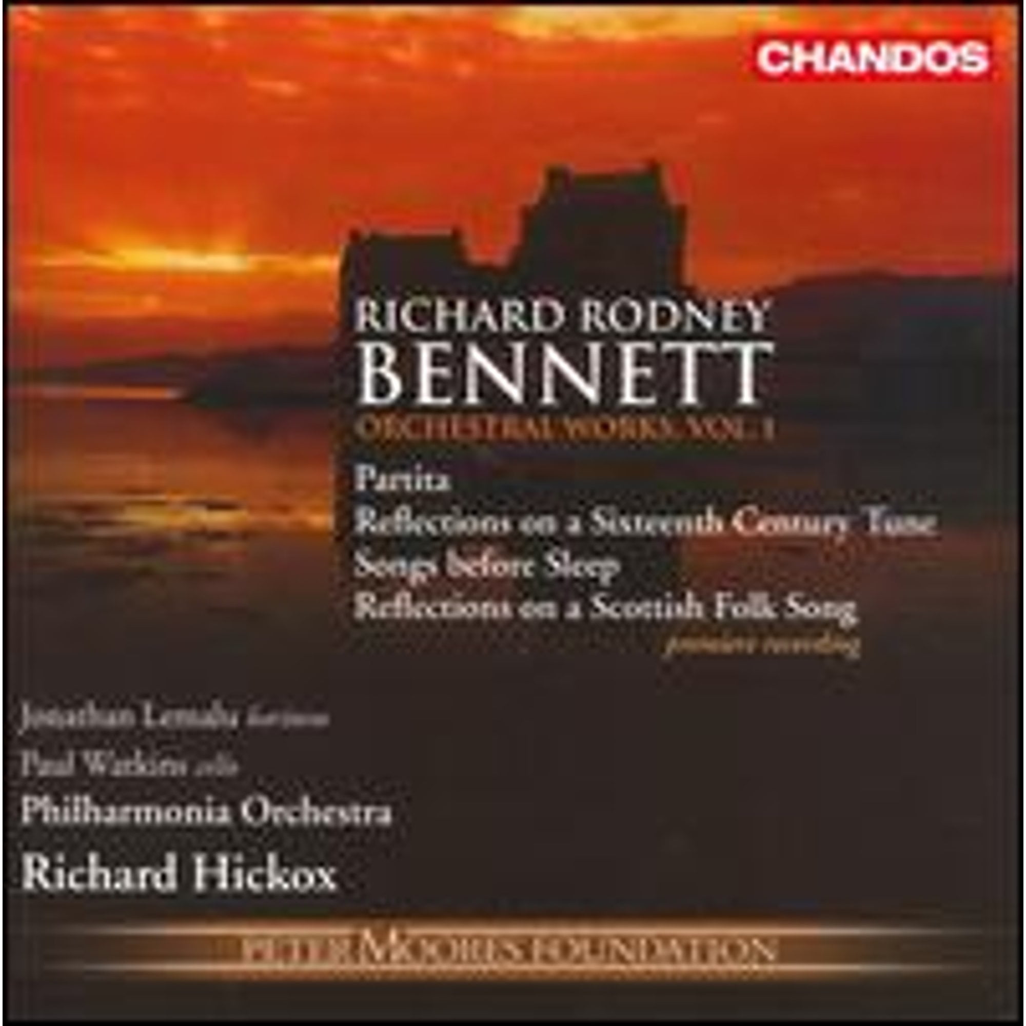 Pre-Owned Richard Rodney Bennett: Orchestral Works, Vol. 1 (CD 0095115138922) by Jonathan Lemalu ...
