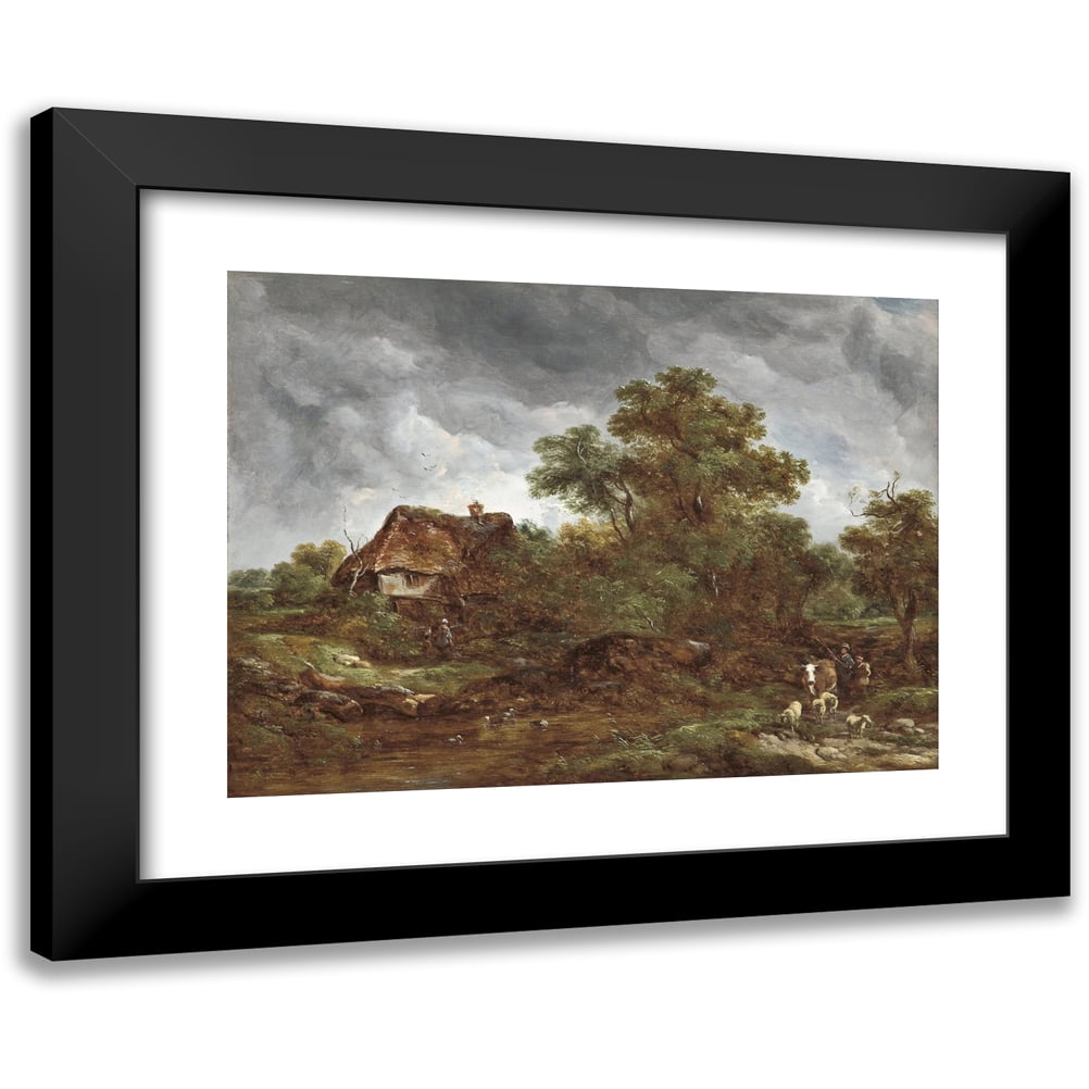 Richard Hilder 24x19 Black Modern Framed Museum Art Print Titled ...