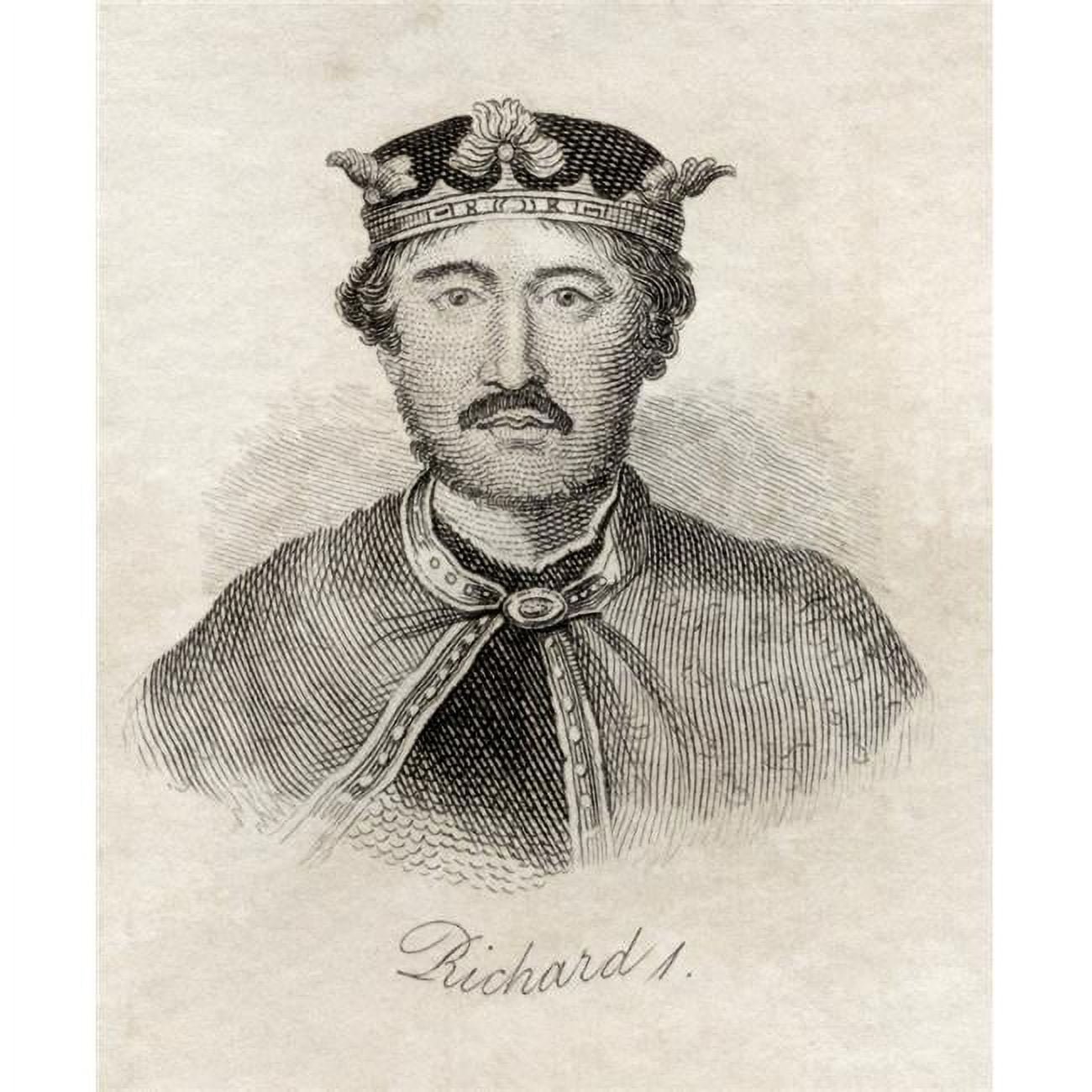 Richard I Aka Richard The Lionheart King of England 1157-1199 From The ...
