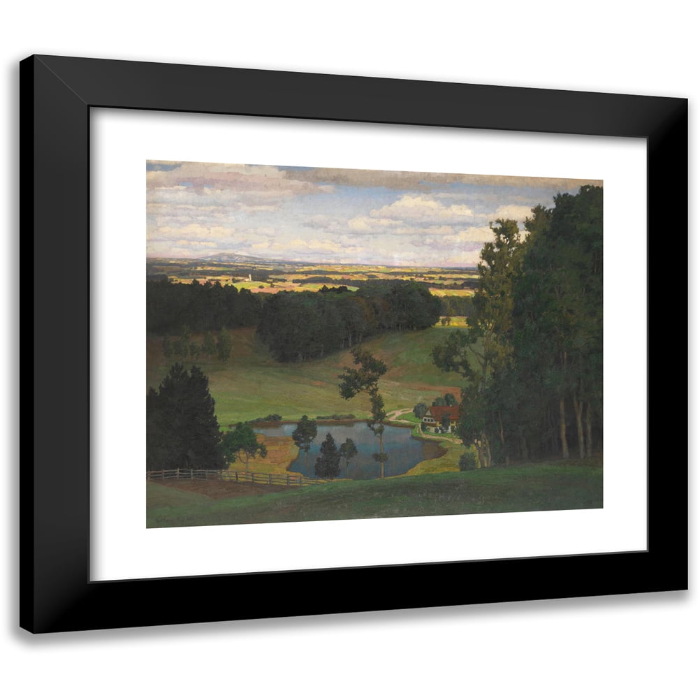 Richard Kaiser 18x15 Black Modern Framed Museum Art Print Titled - In ...