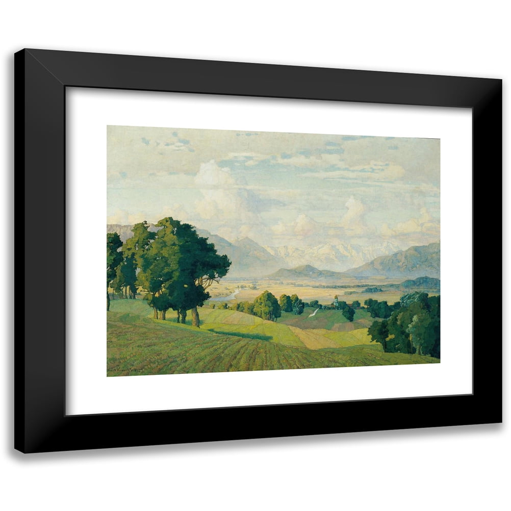 Richard Kaiser 18x15 Black Modern Framed Museum Art Print Titled ...