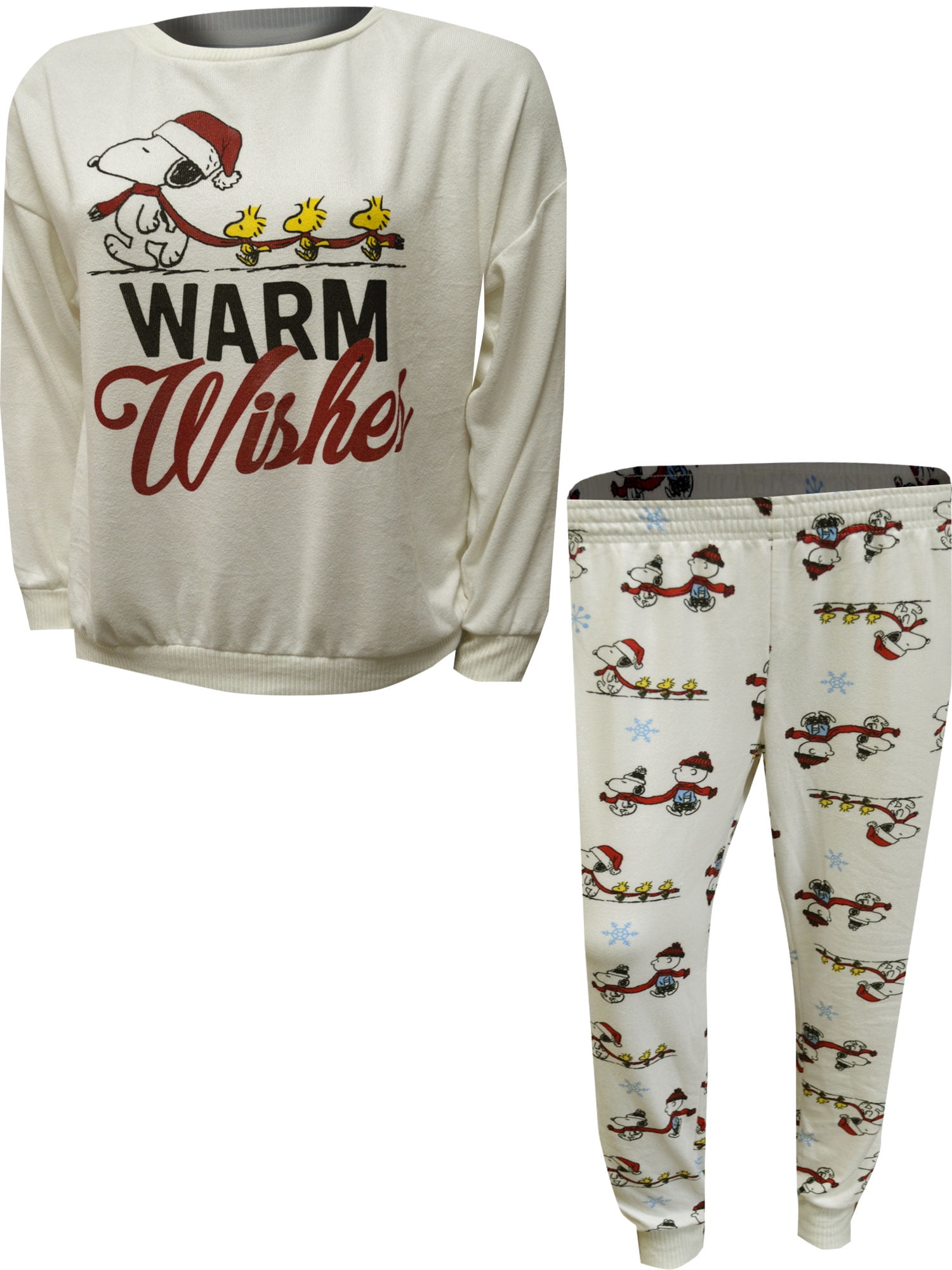 Richard Leeds Womens Peanuts Snoopy and Woodstock Warm Holiday Wishes ...
