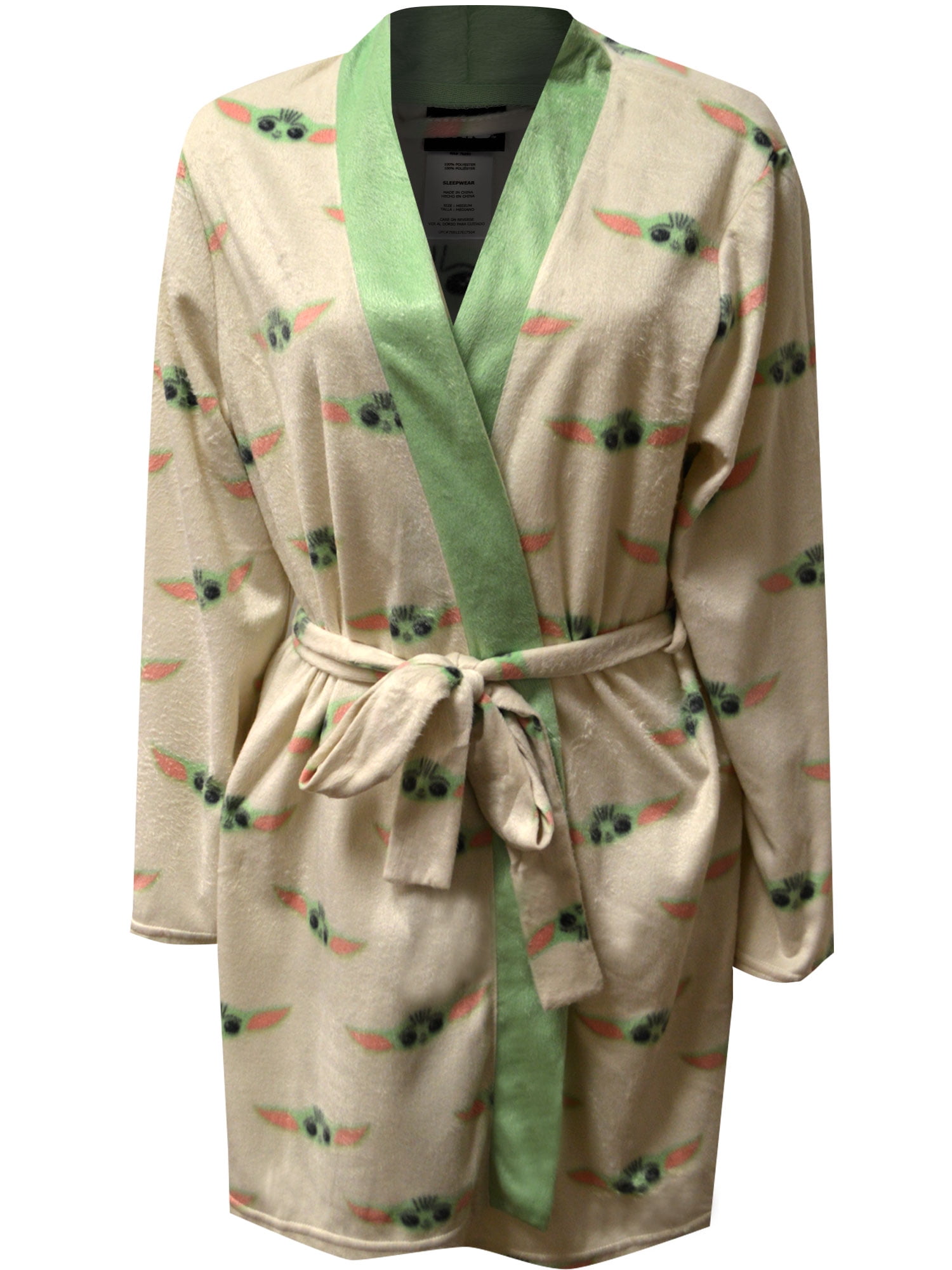 Richard Leeds Womens Star Wars Mandalorian Grogu Ladies Silky Fleece ...