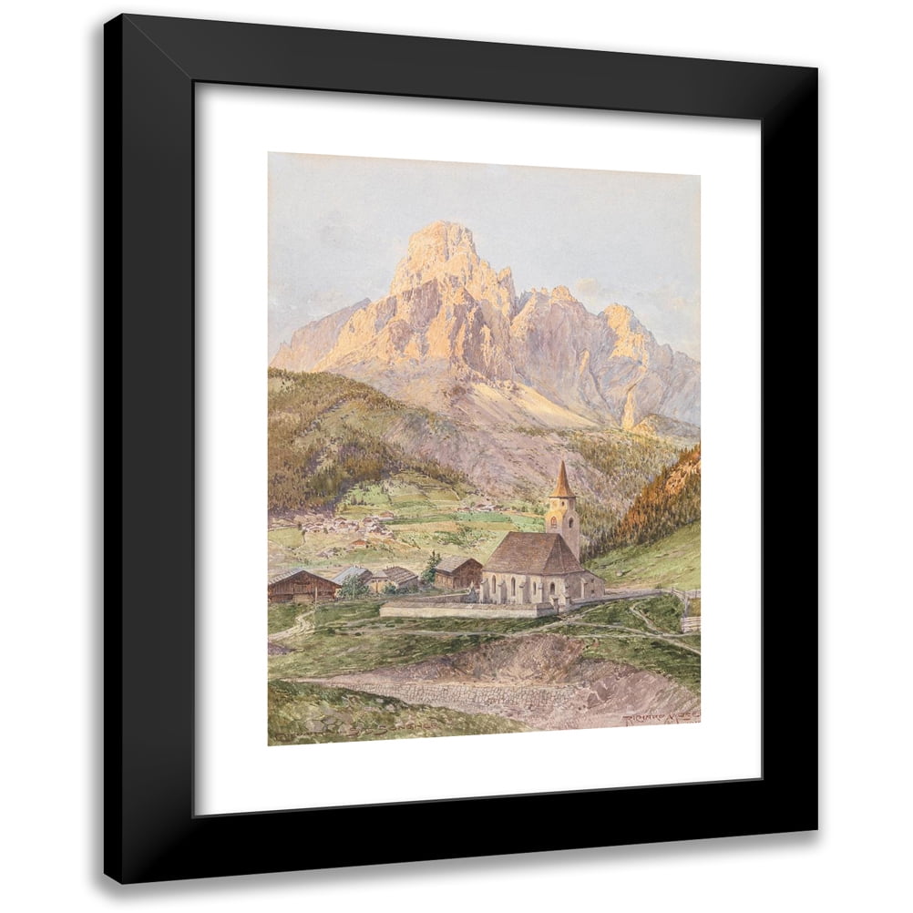 Richard Moser 14x18 Black Modern Framed Museum Art Print Titled ...