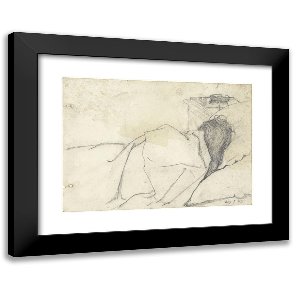Richard Nicolaüs Roland Holst 18x14 Black Modern Framed Museum Art ...