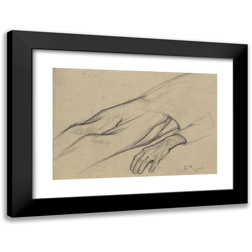 Richard Nicolaüs Roland Holst 24x18 Black Modern Framed Museum Art ...