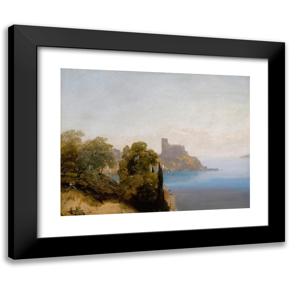 Richard Parkes Bonington 24x20 Black Modern Framed Museum Art Print ...