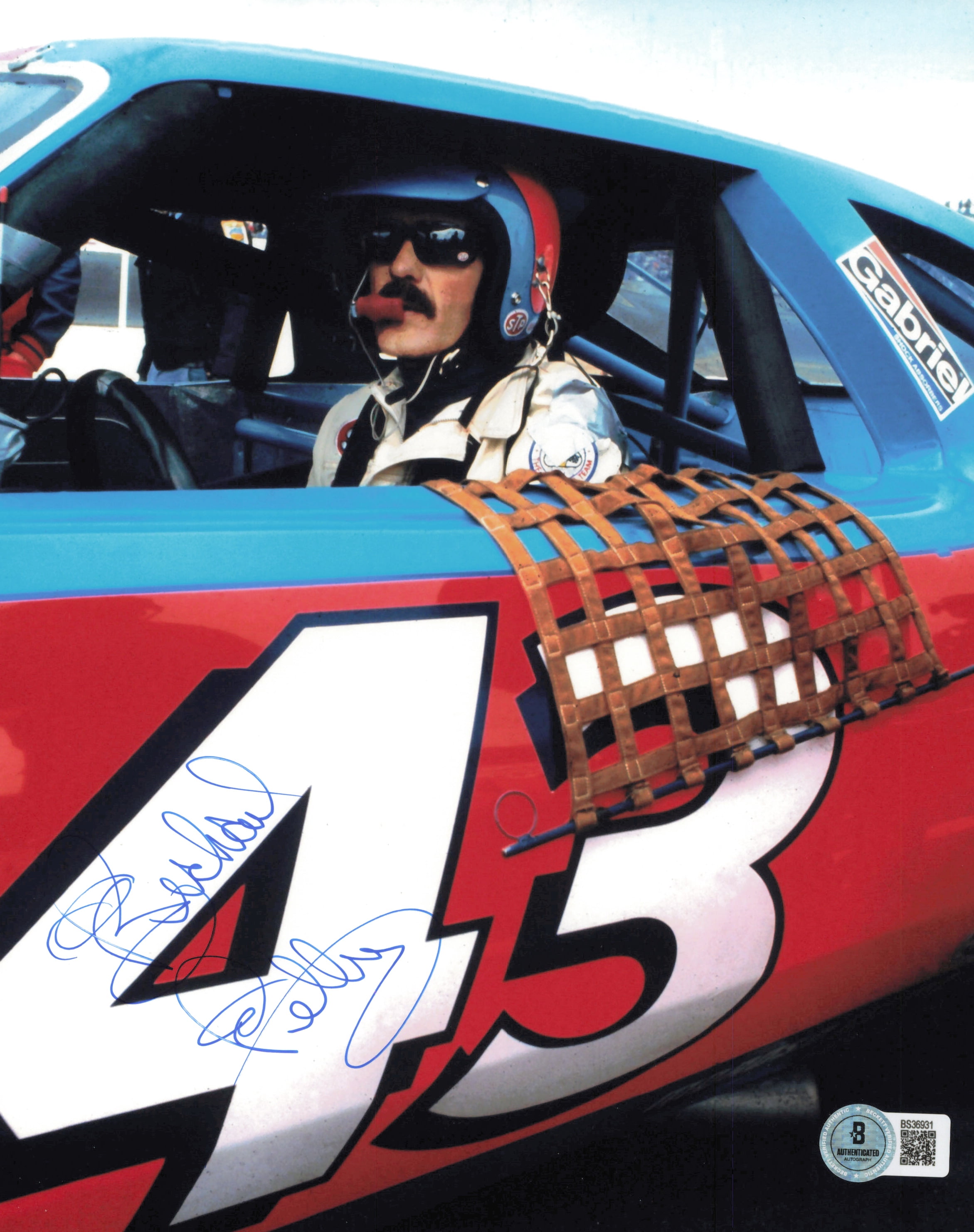 Richard Petty Autographed 8x10 Photo Nascar Beckett BAS QR #BS36931 ...
