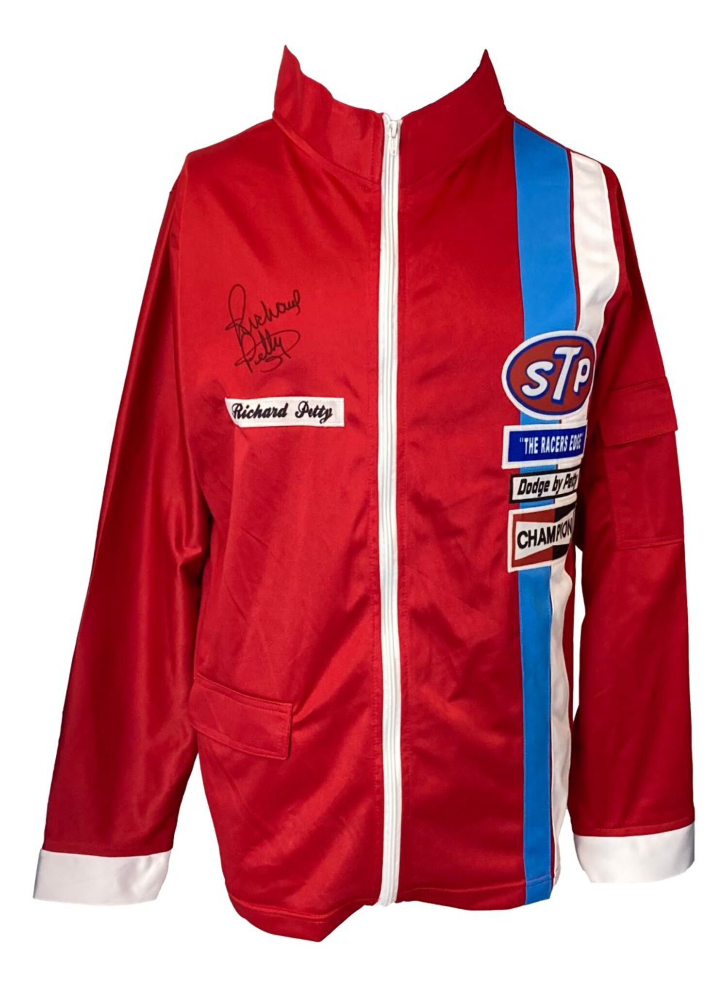 Richard Petty Signed Custom Red Racing Jacket BAS - Walmart.com
