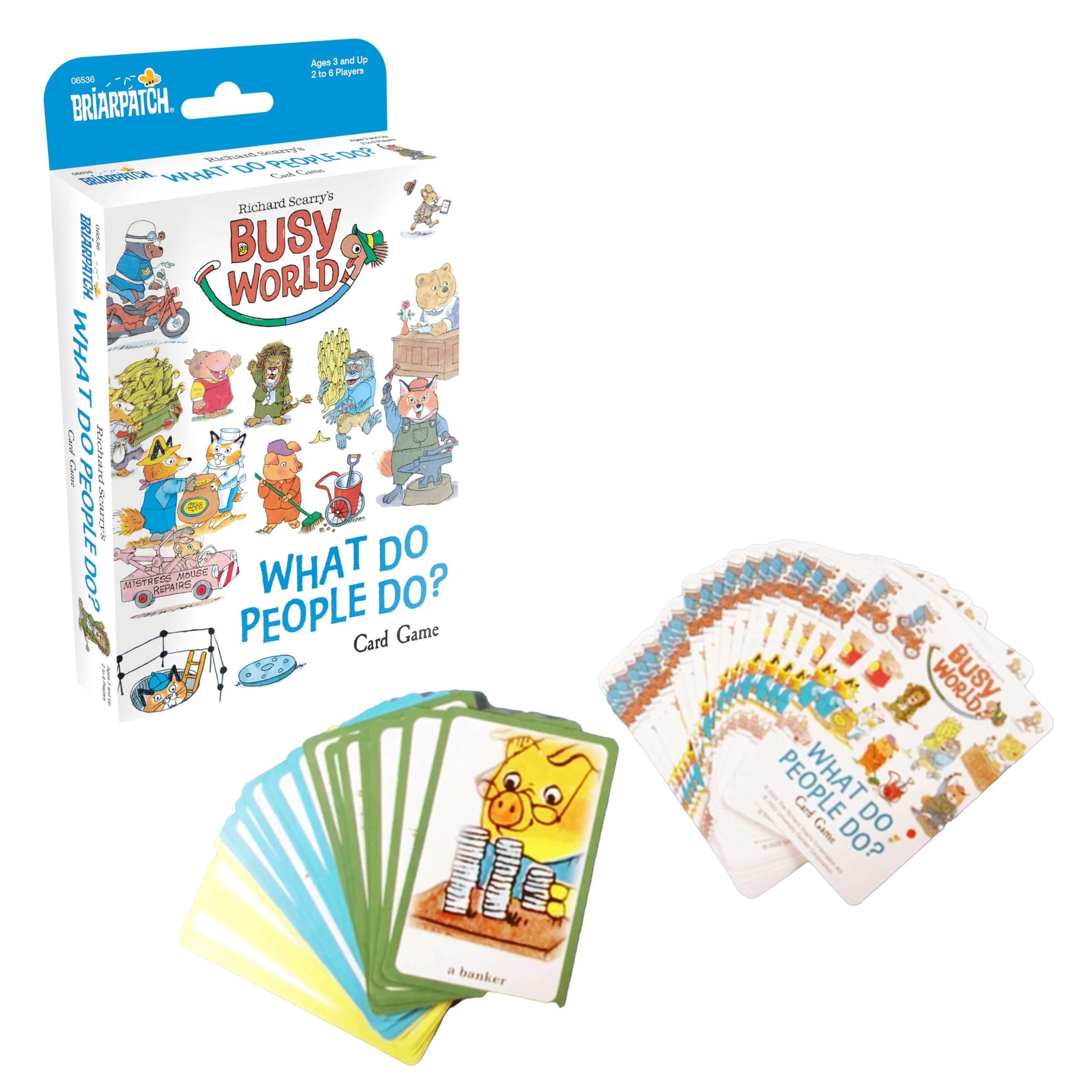 Richard Scarry What Do People Do Card Game - Walmart.com