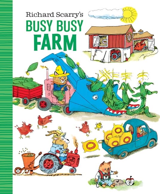 Richard Scarry's Busy Busy Board Books Richard Scarry's Busy Busy Farm ...