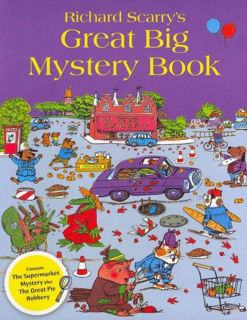 Richard Scarry's Great Big Mystery Book - Walmart.com