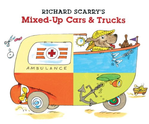 Pre-Owned Richard Scarry's Mixed-Up Cars & Trucks - Walmart.com