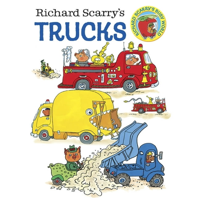 Richard Scarry's Trucks (Board book) - Walmart.com