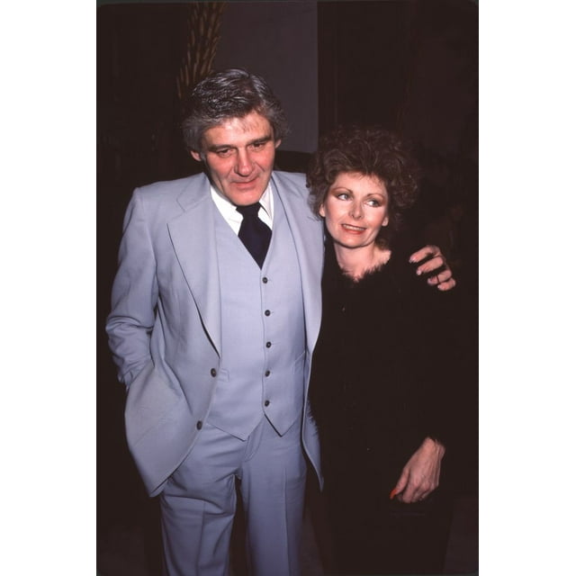 Richard Schaal In Three Piece Gray Suit And Wife Tasha Brittain In