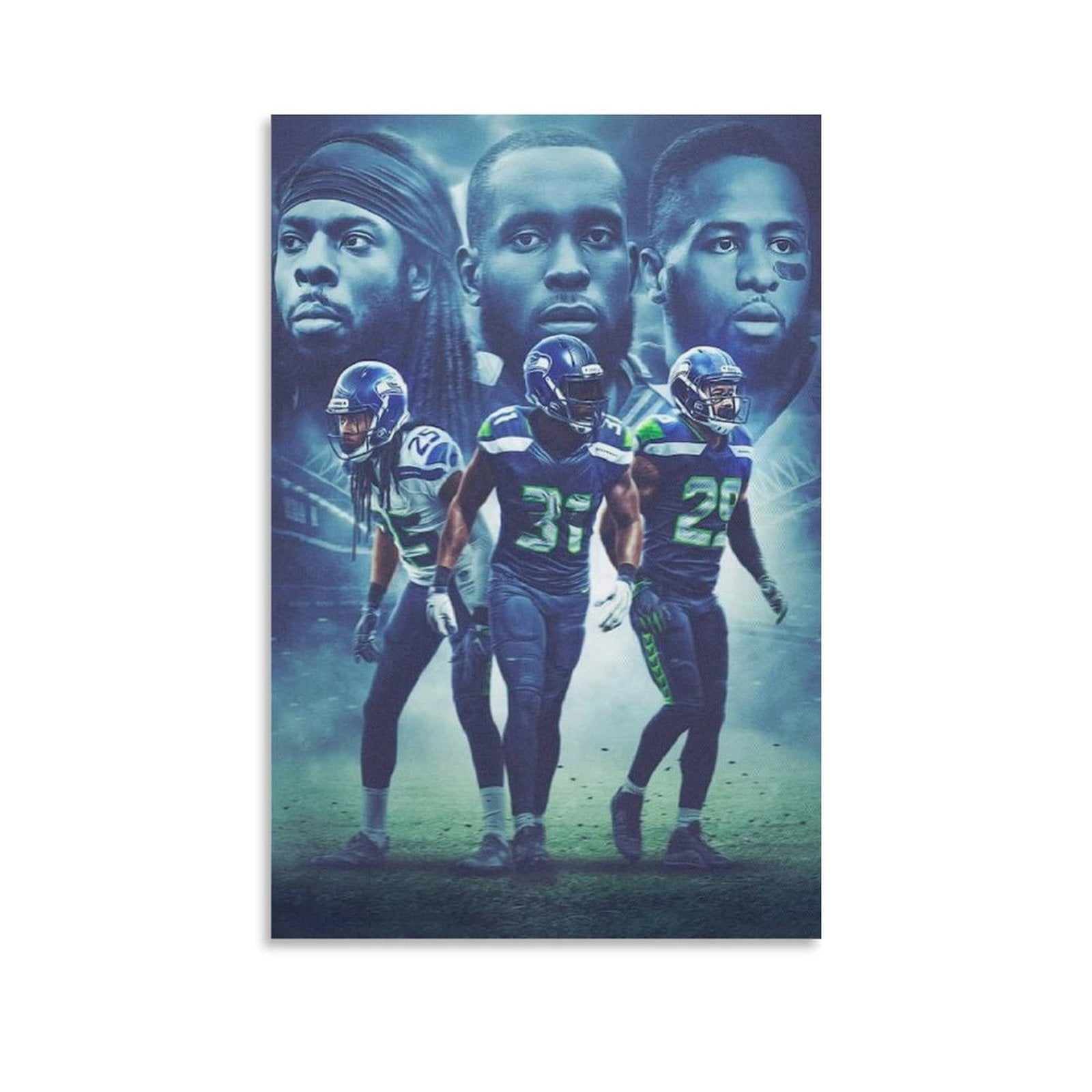 Richard Sherman, Kam Chancellor, Earl Thomas Poster Picture Print Wall ...