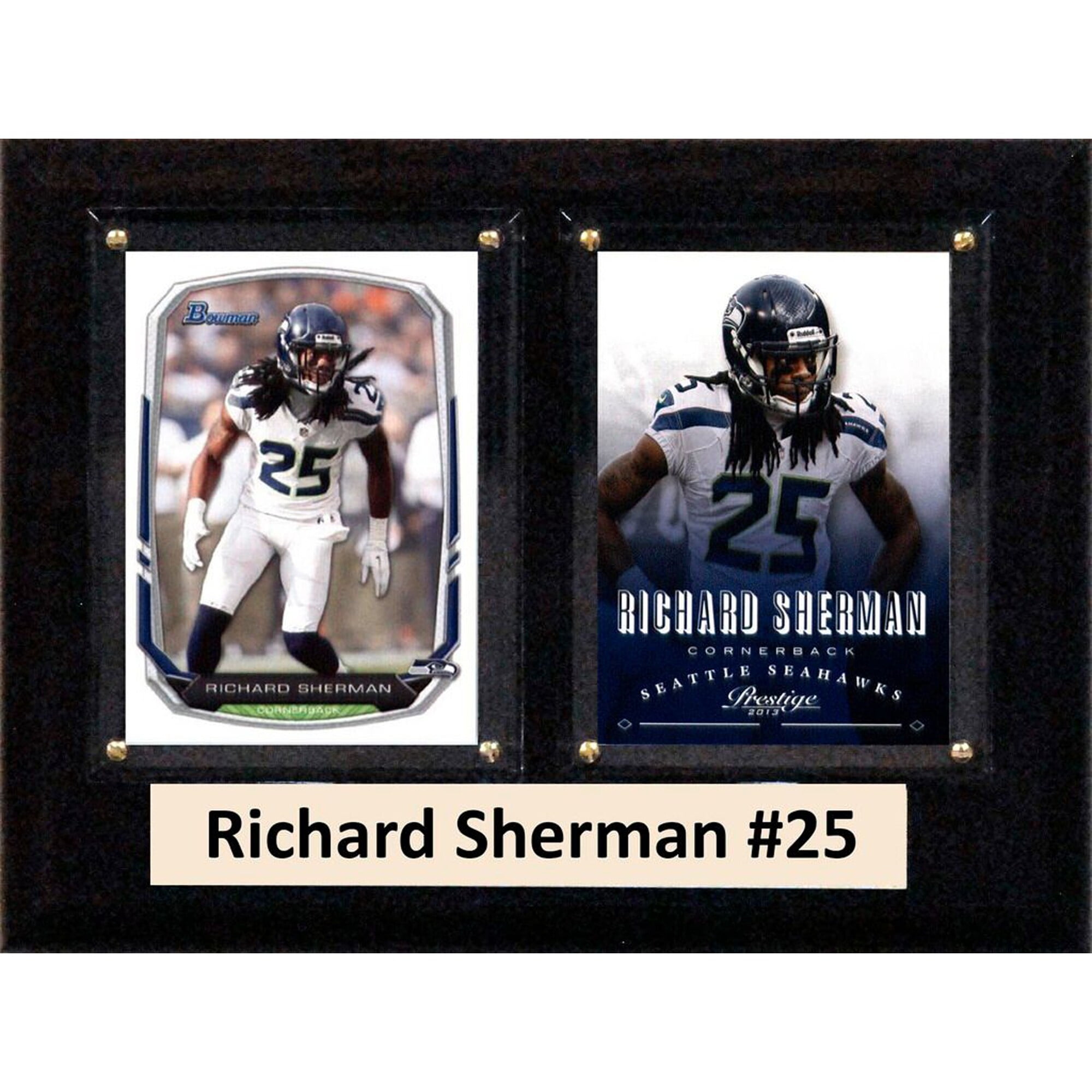 Richard Sherman Seattle Seahawks 6'' x 8'' Plaque - Walmart.com