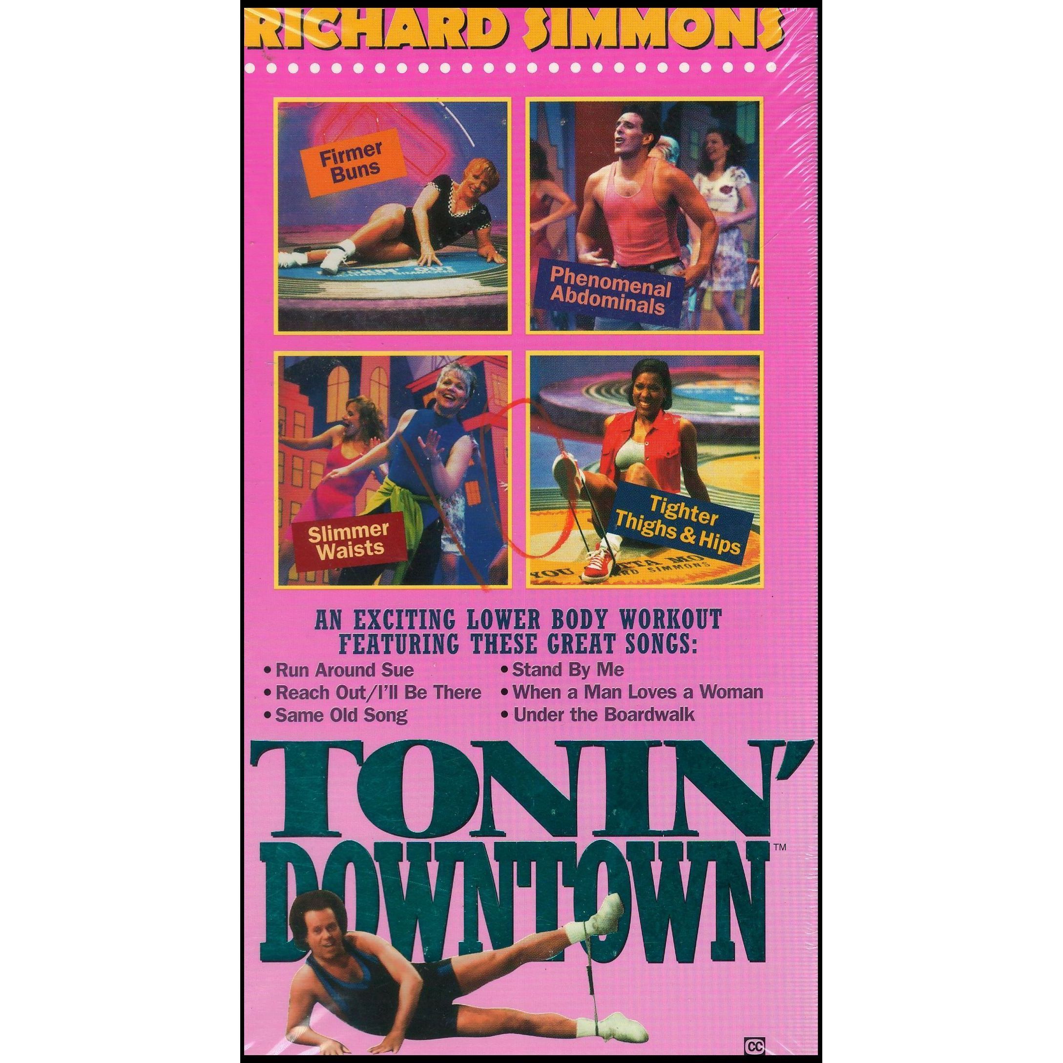 Richard Simmons Tonin' Downtown: An Exciting Lower Body Workout (VHS ...